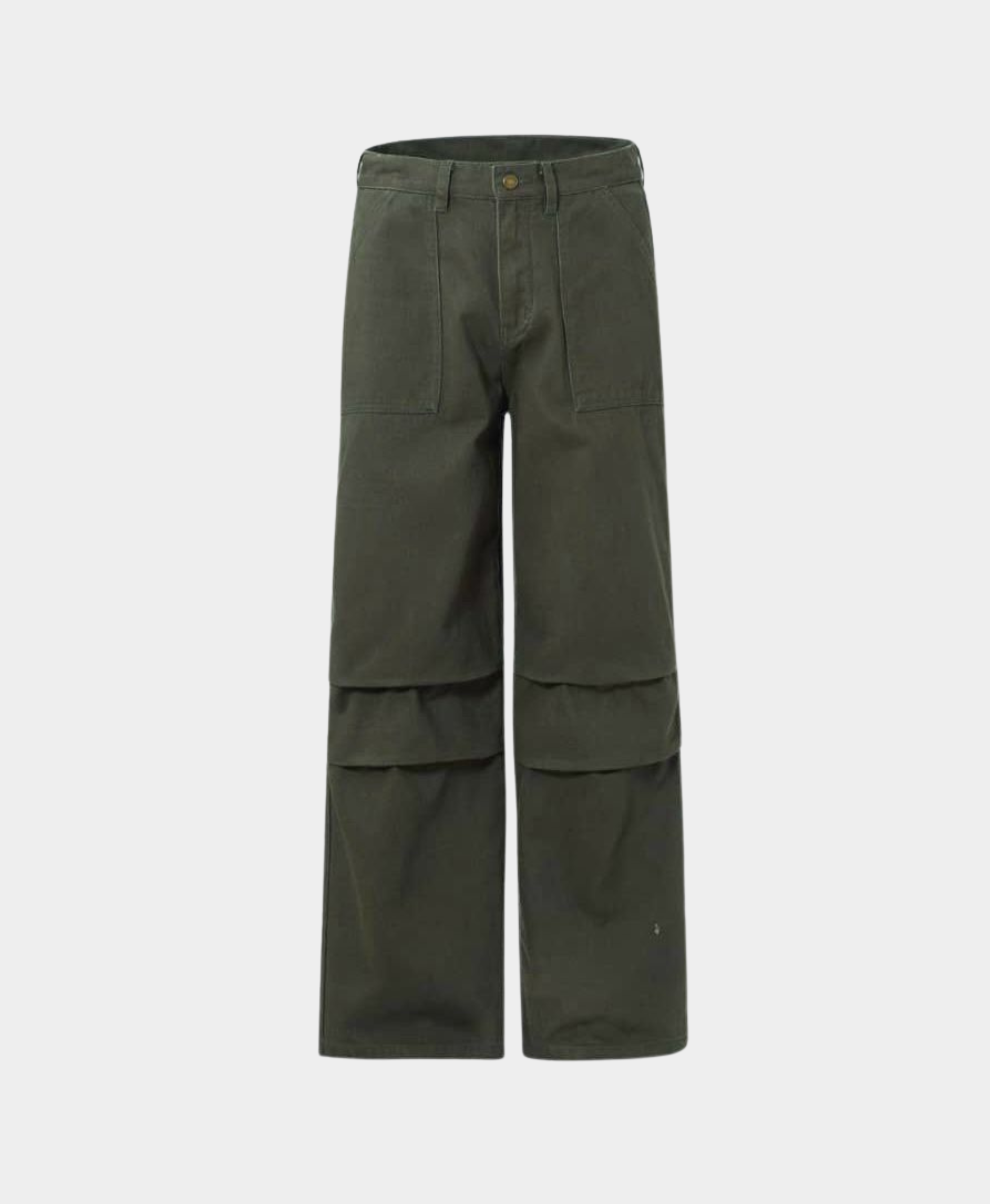 Men’s Cityboy Denim Pants Olive Green - Premium male wears